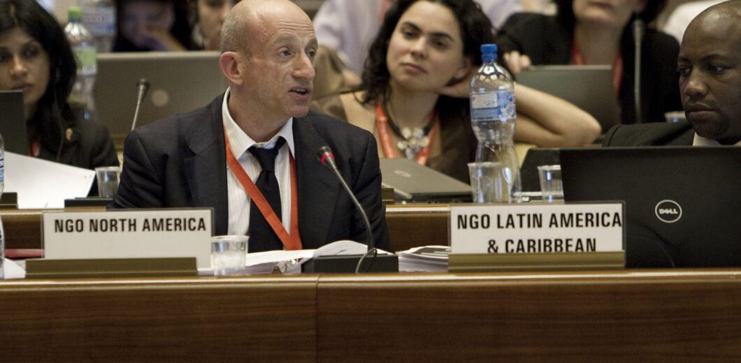 Evan Collins - NGO Delegation to the UNAIDS PCB