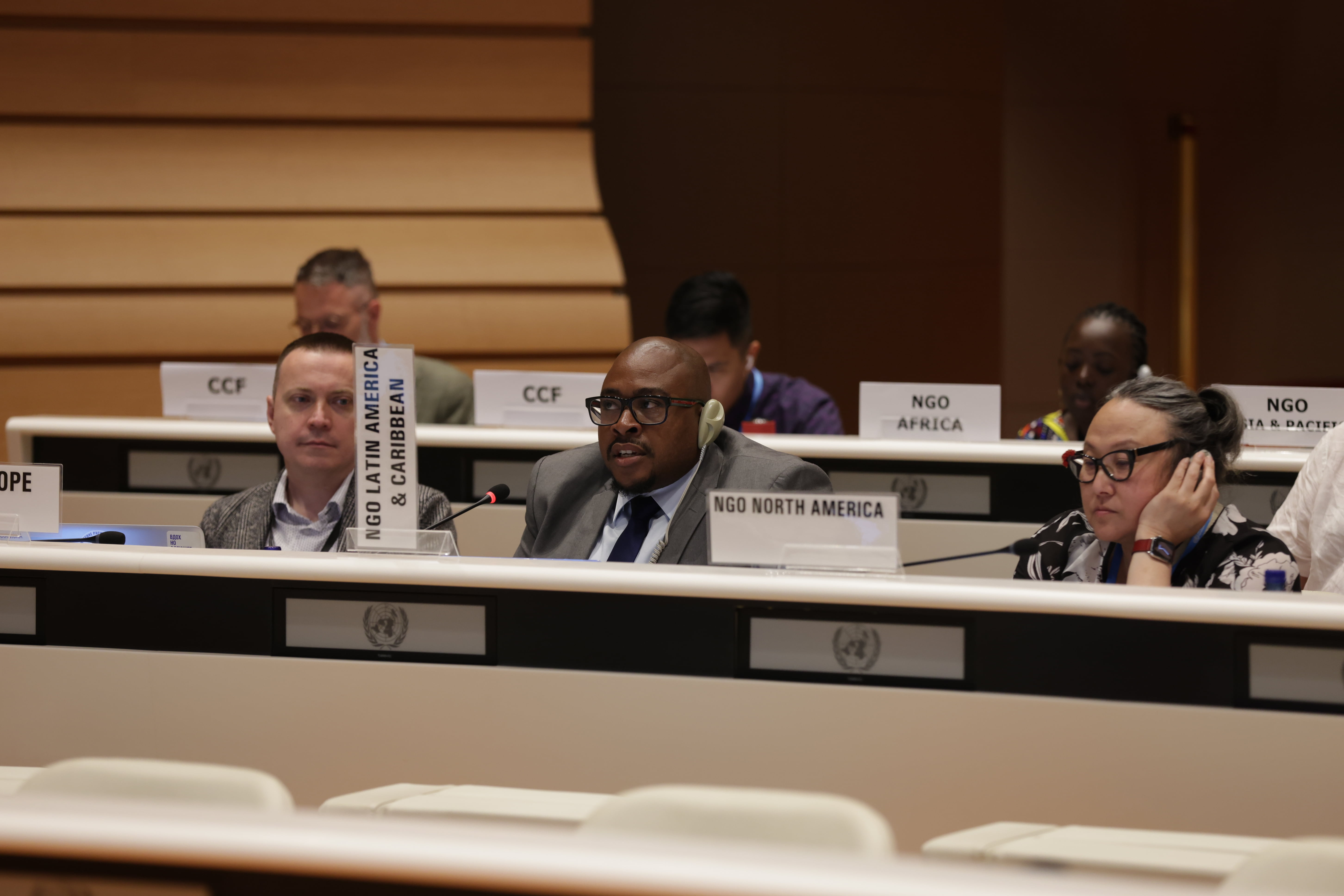 Xavier Biggs - NGO Delegation to the UNAIDS PCB