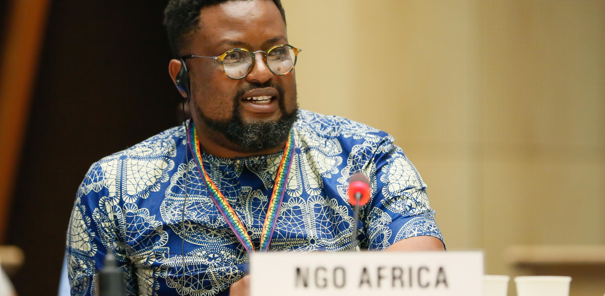 Humphrey Ndondo - NGO Delegation to the UNAIDS PCB