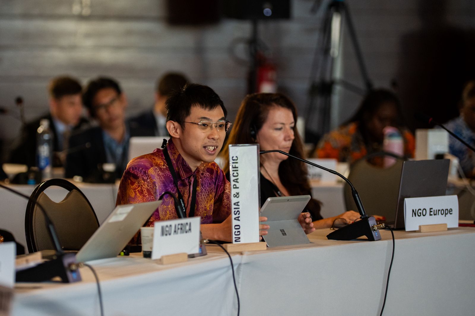 Jeremy Tan - NGO Delegation to the UNAIDS PCB